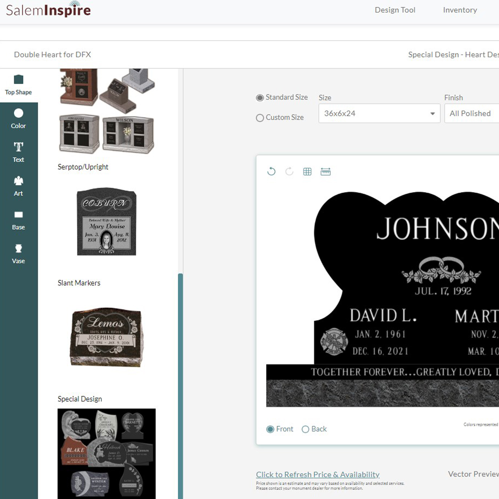 Revolutionize Monument Sales with Salem Inspire Premier from Salem ...